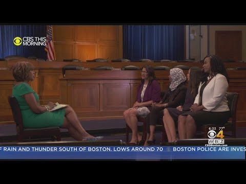 Mass. Rep. Ayanna Pressley And Members Of 'The Squad' React To Trump's Controversial Tweets
