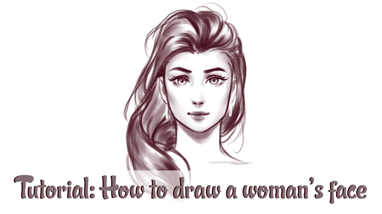 Face tutorial: How to draw a face