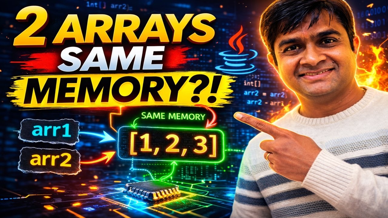 Why Arrays Are Reference Variables in Java? (Core Java Explained)