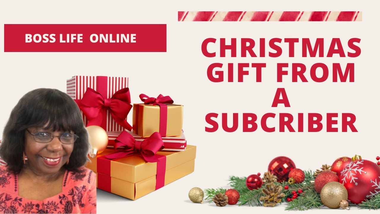 Gift from a Subscriber | Very Thoughtful and Loving