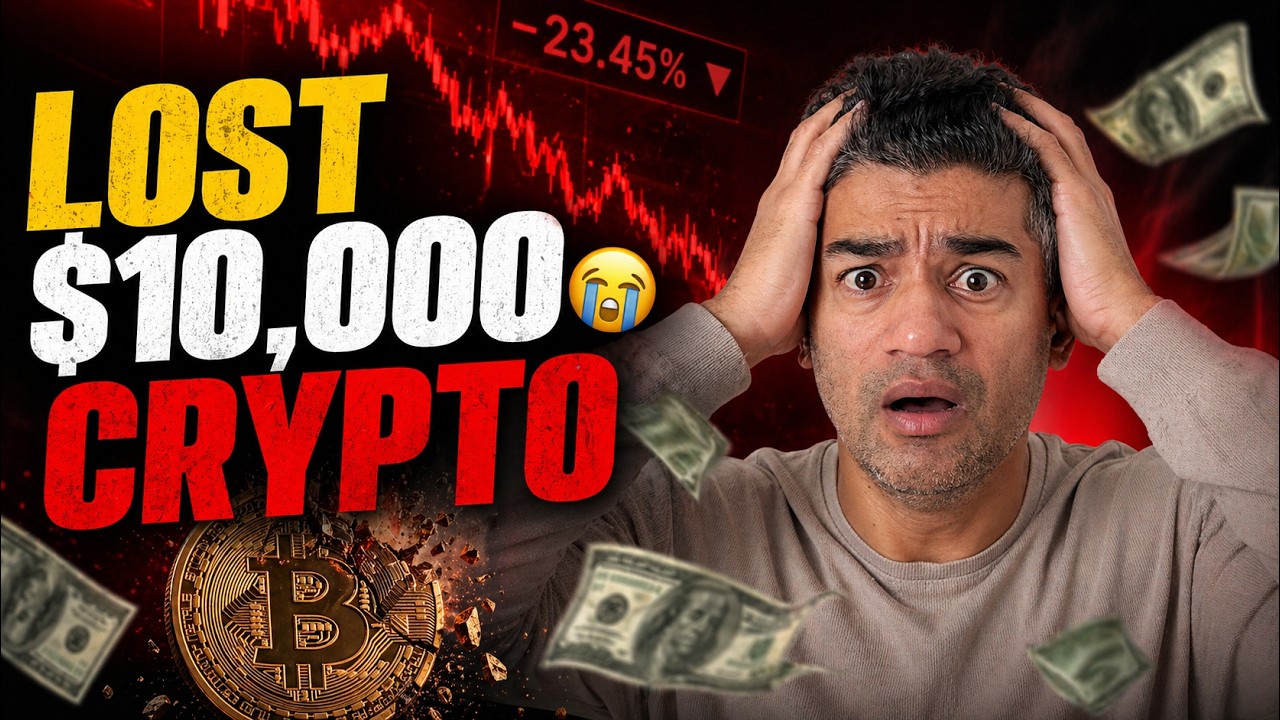 I Lost $10,000 in Crypto in 7 Days 😭Crypto mistakes