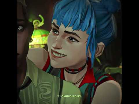 Jinxed with the slow burn || LOS VOLTAJE (Slowed) #arcane #jinx #jinxedits #leagueoflegends #netflix