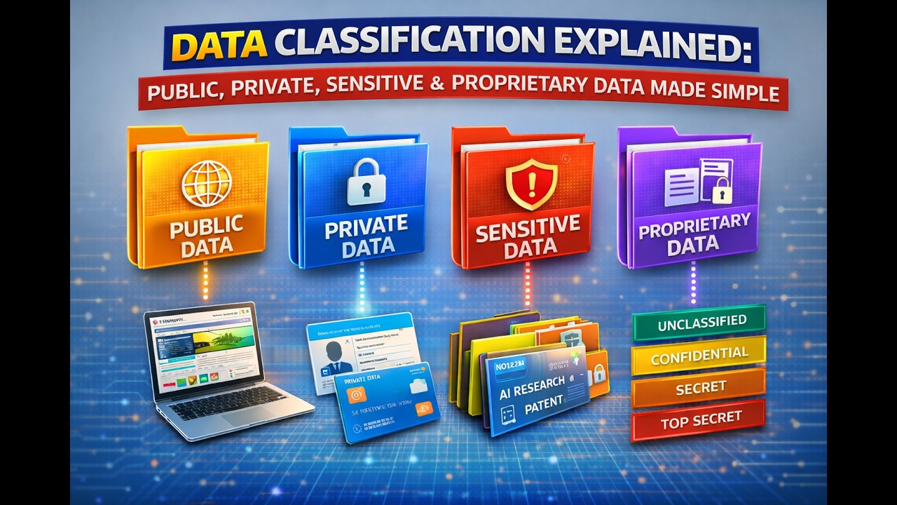 Data Classification Explained: Public, Private, Sensitive & Proprietary Data Made Simple