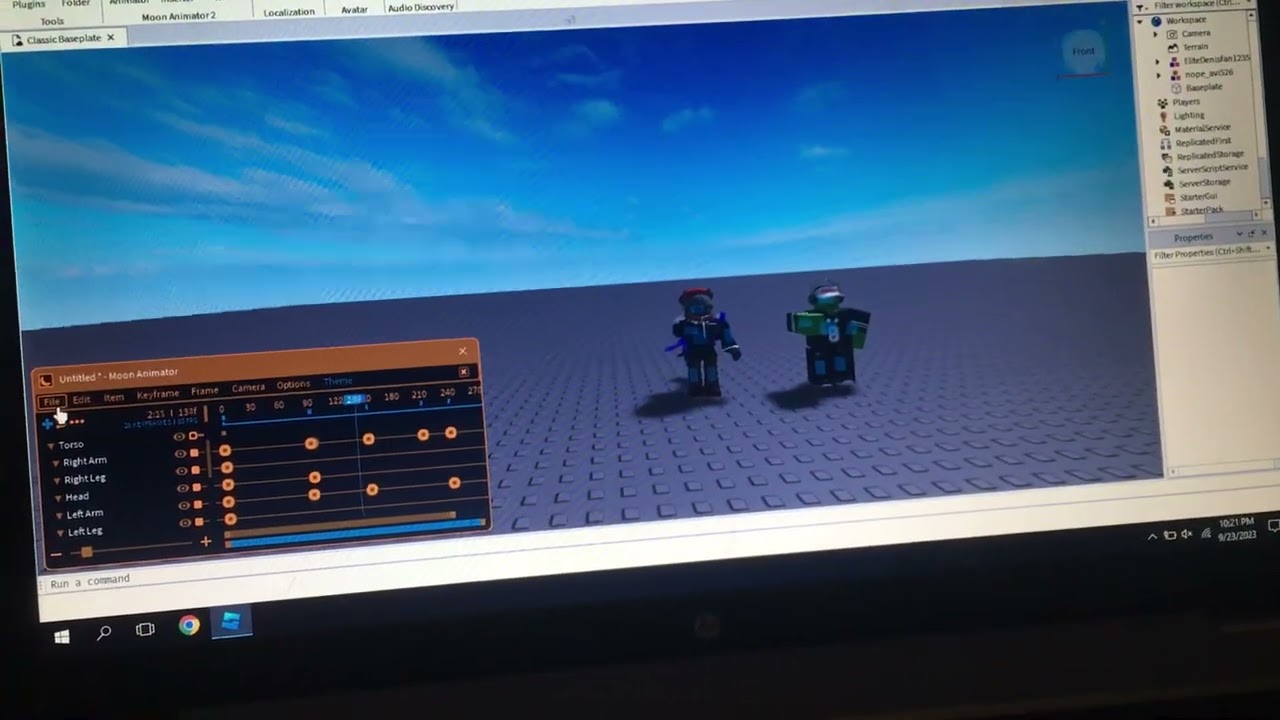 Idle animation test