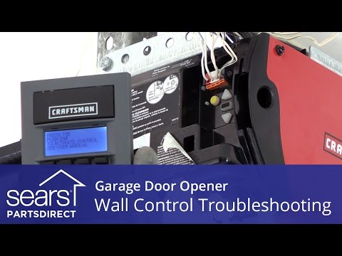 Garage Door Opener Doesn't Work: Wall Control Troubleshooting