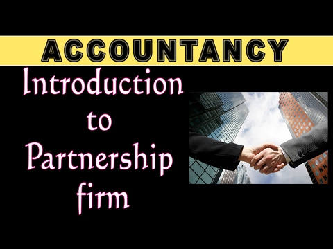 Introduction to Partnership Accounts Video Lecture - Accounting for CA ...