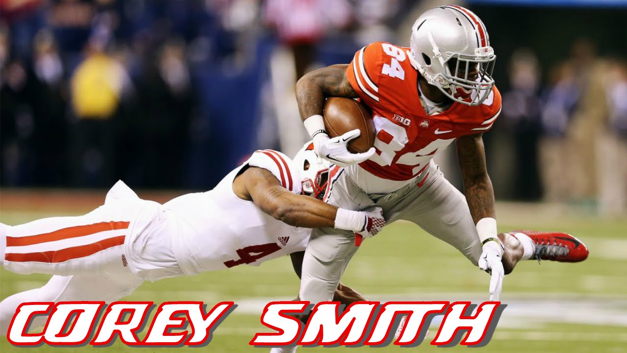 Corey Smith (OSU WR) vs Michigan 2014