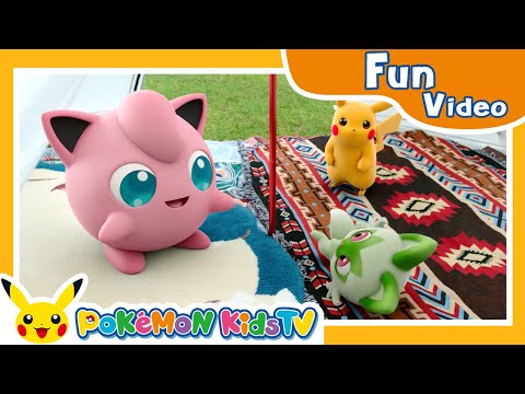[Cat’s Kitchen] Camping Trip with Pokémon: The Journey Begins 🏕️ | Pokémon Kids TV​