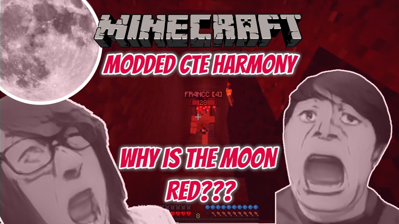 Why Is The CRIMSON MOON In Modded Minecraft So SCARY?  -  Craft To Exile Harmony Modpack Part 2
