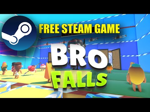 Steam Community :: Video :: Free Steam game :Bro Falls the new Fall Guys