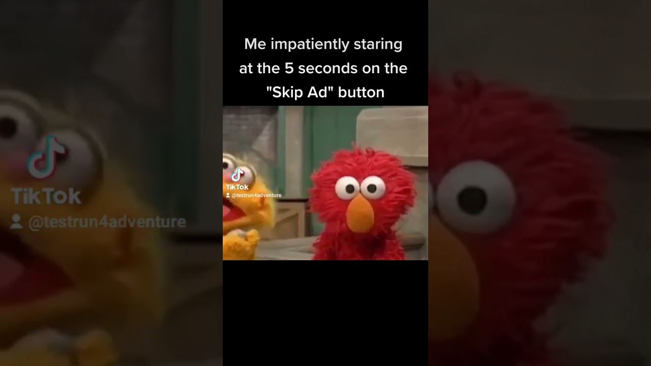 Every video nowadays #elmo #sesamestreet #meme #funny #funnymemes #youtube