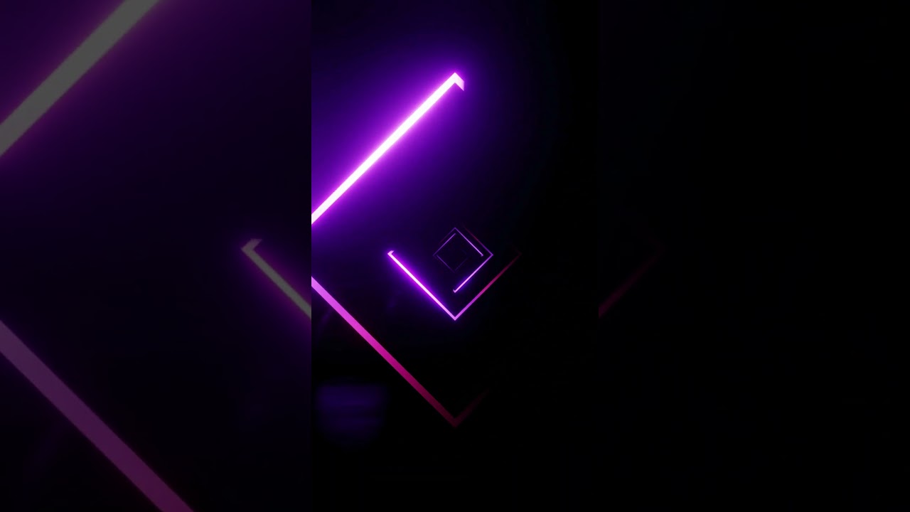 Abstract Neon Square Tunnel Motion Background VJ Loops #videobackground #abstract #visual