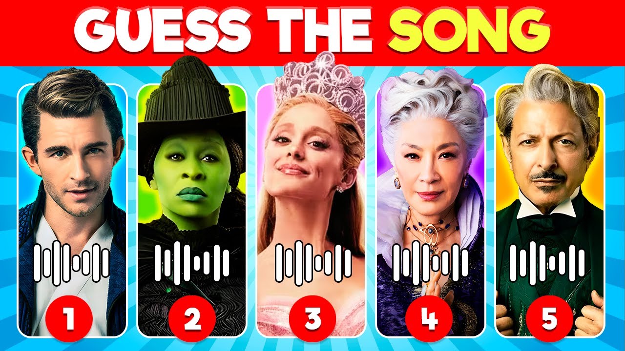 Guess the Wicked Song✨🎵Wicked Quiz