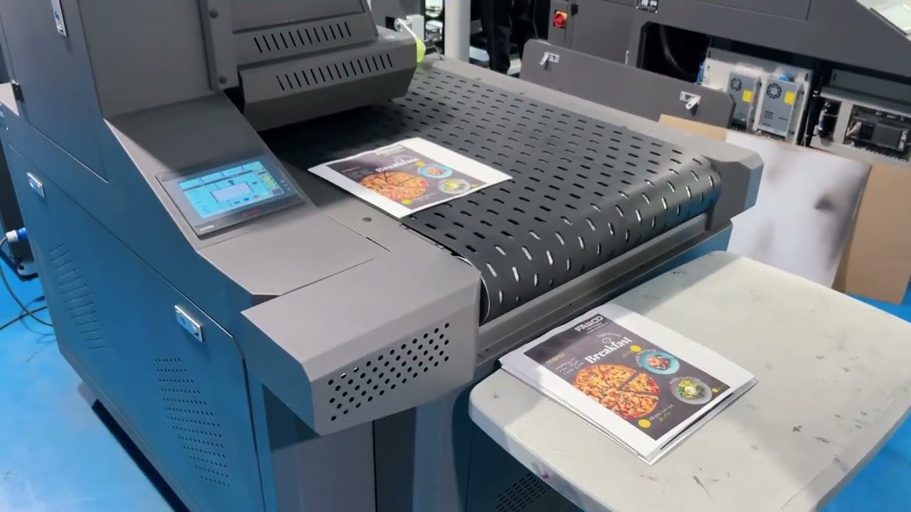 Sunthinks SC215 Single Pass Paper Bag Printer Performance Test.