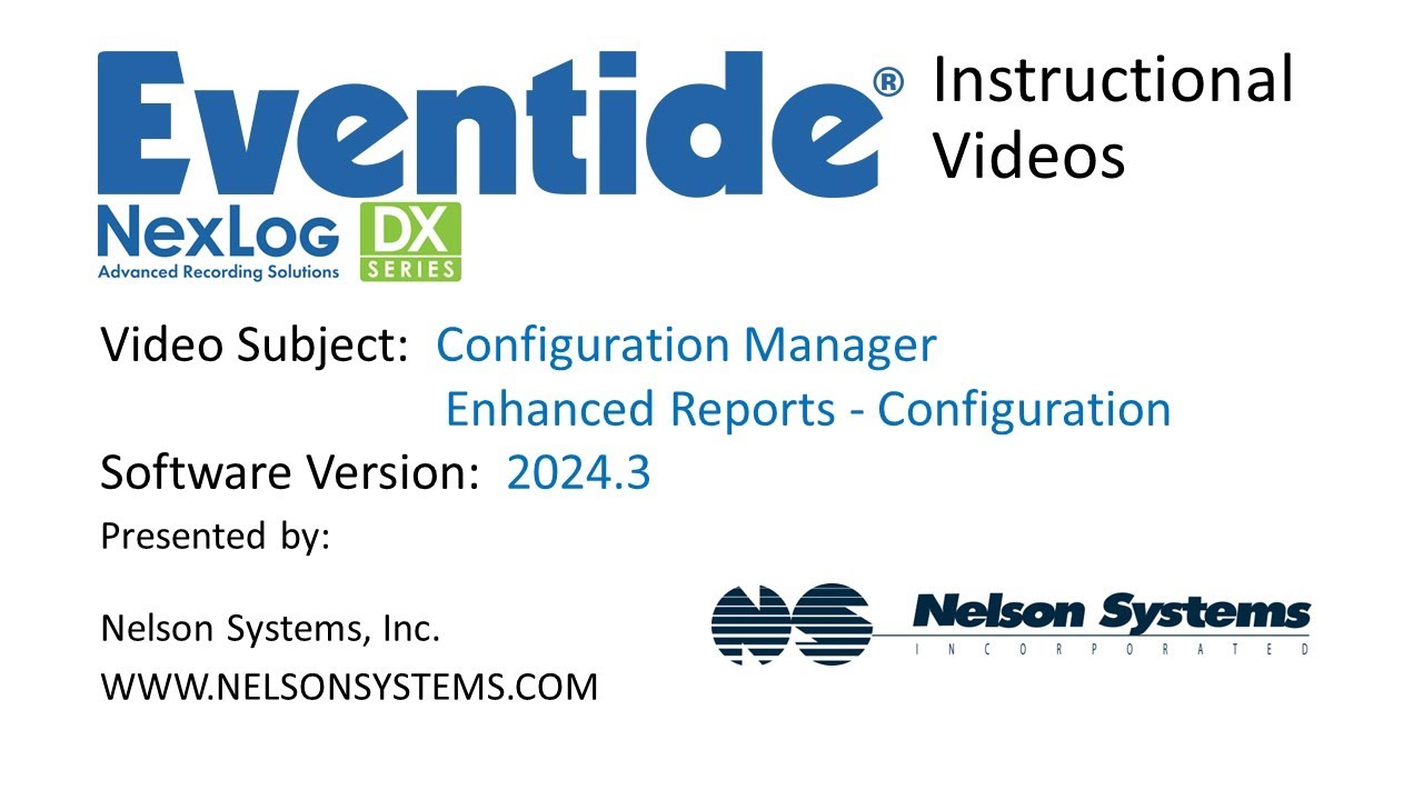 Training & Events - Nelson Systems, Inc.