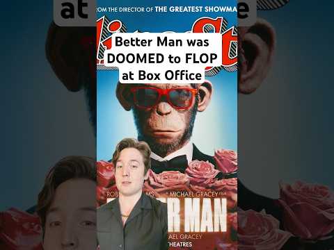 Better Man was DOOMED to FLOP at the Box Office #shorts #movie