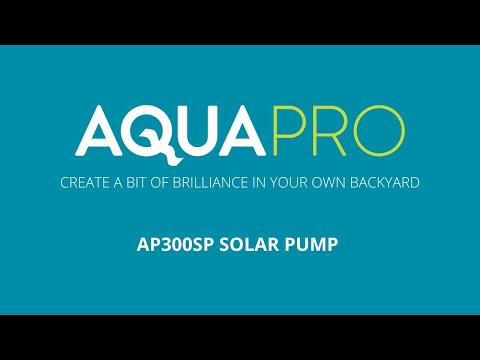 Aquapro AP300SP Solar Pump