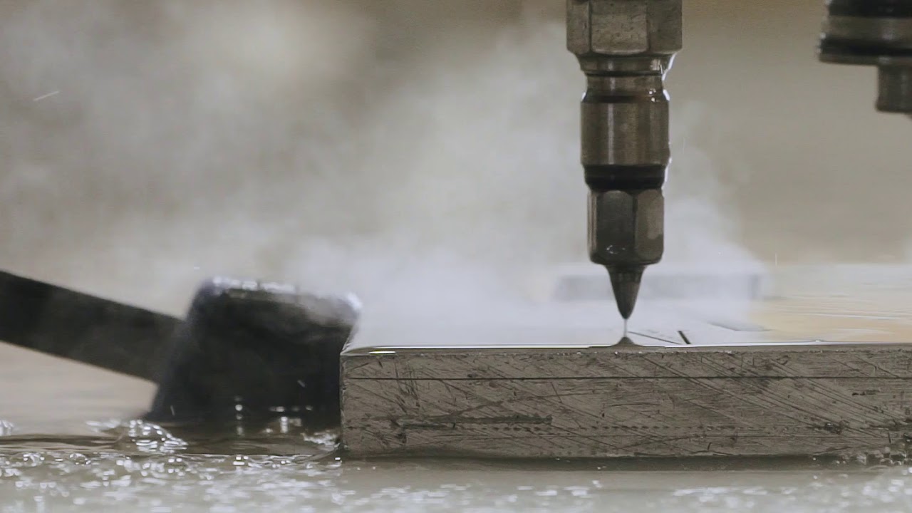 Atomic Omax Water Jet video 2