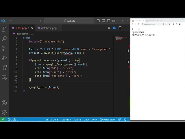 How to Query a MySQL Database Using PHP | Galaxy.ai