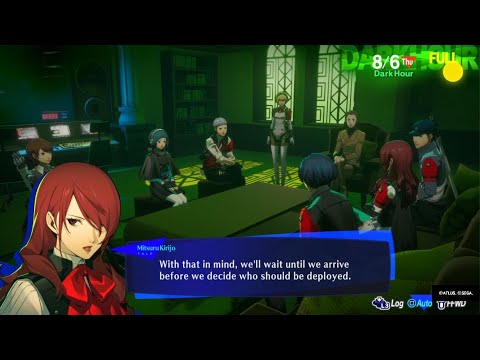 Persona 3 Reload: August & July Ending, Aigis Joins, Full Moon - Tank Form Shadow Boss Part 7