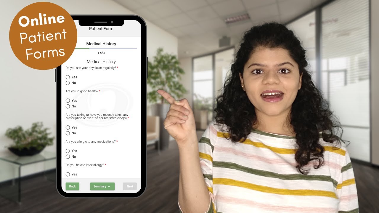 Online Patient Intake Forms (+ FREE TRIAL)