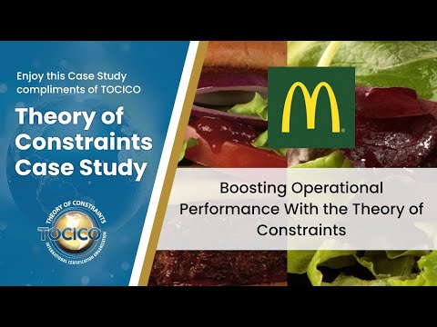 Boosting operational performance with the Theory Of Constraints presented by Eric Bisson