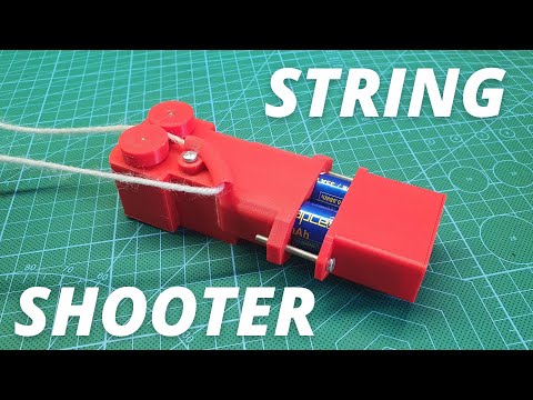 3D file STRING SHOOTER 🤐 ・3D printer model to download・Cults