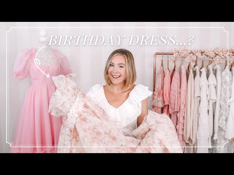 UNBOXING MY BIRTHDAY DRESS, A NEW GIRLY BRAND DISCOVERY/REVIEW, & ARE SELKIE DRESSES WORTH IT?