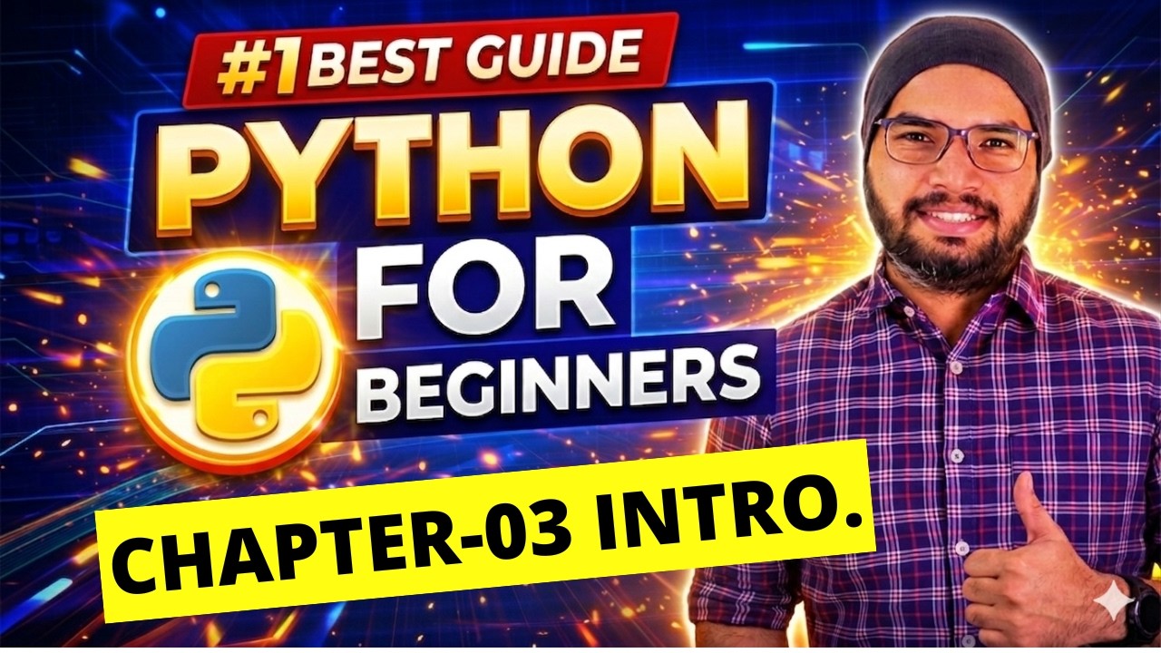 #30 Chapter-03 Introduction & Content | Python Tutorials For Beginners
