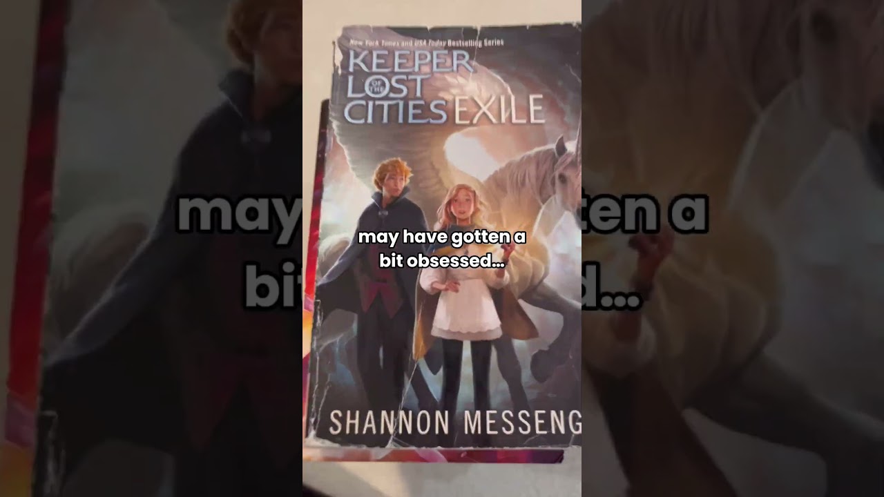 “Keeper of the Lost Cities” by Shannon Messenger❤️ #kotlc #keeperofthelostcities #booktube #books