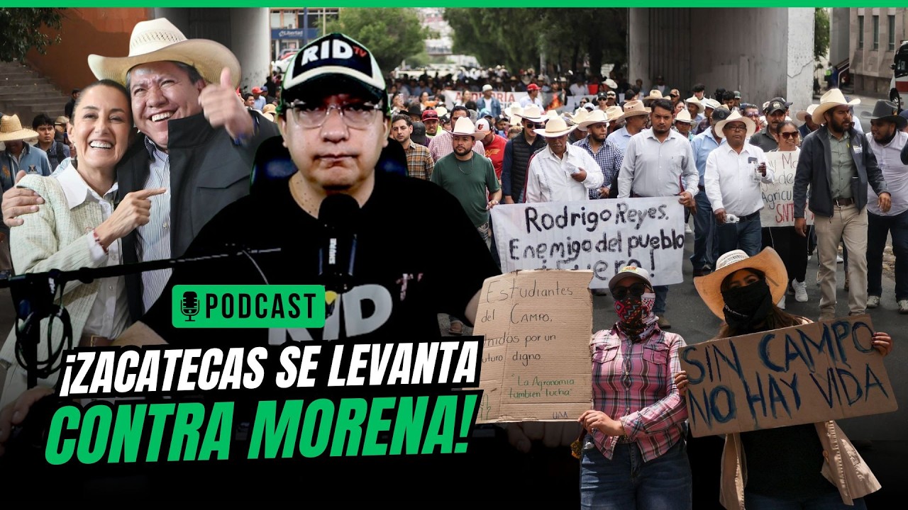 The people of Zacatecas rise up against Morena!! Historic march showcases the fury of the citizens