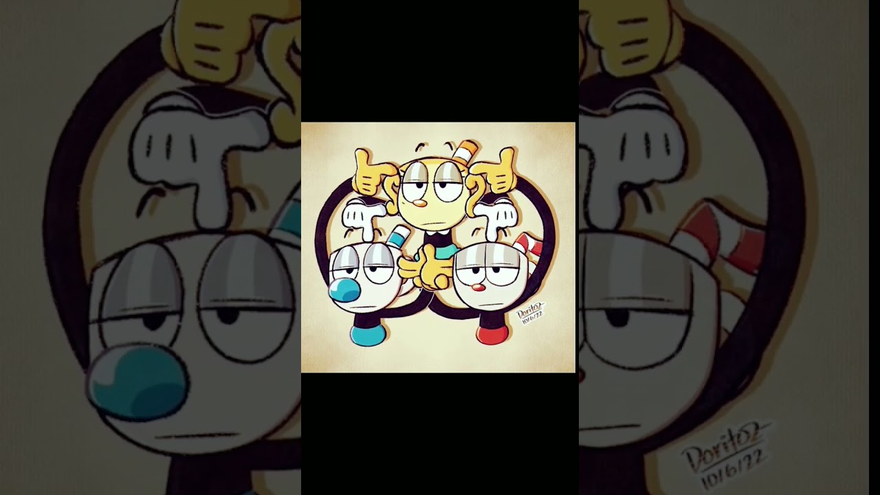 el show de cuphead edit💋 mis chips favoritos chalice x cuphead💕 ✨mugman x cala María