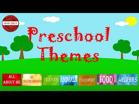 Preschool themes and Kindergarten readiness checklist