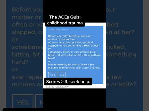 Childhood trauma an adult well-being.#trauma #childabuse #ace #bodykeepsthescore #chronicillness #t