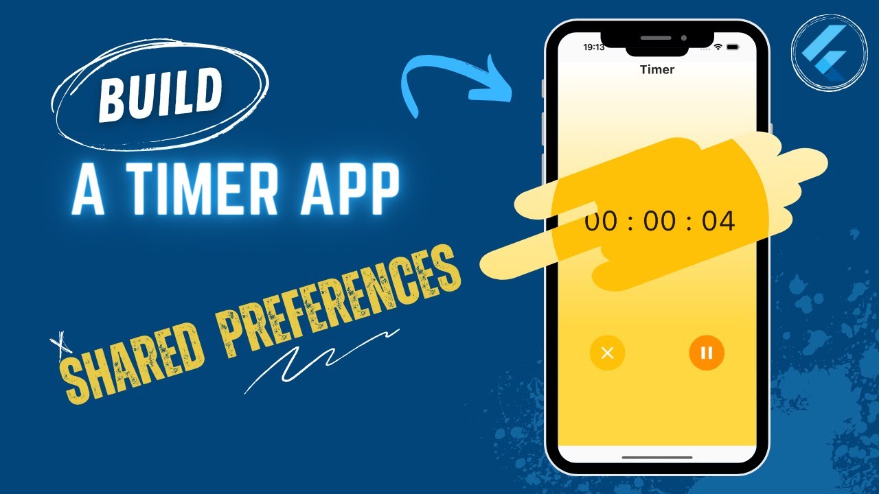 Build a Timer app using Shared Preferences 🚀