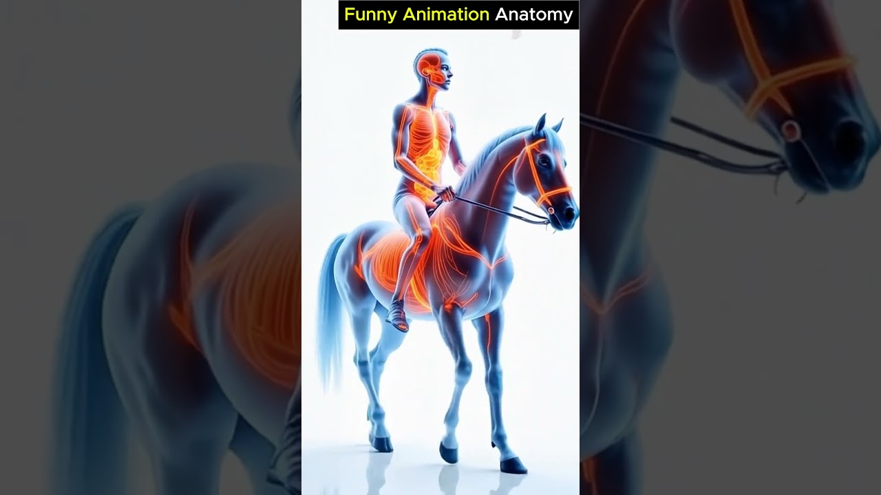 #humananatomy #horseanatomy