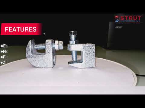 Beam Clamp,Strut Support Systems #unistrut