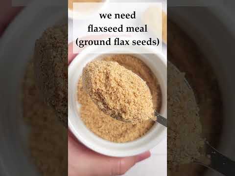 HOW TO MAKE FLAX EGG REPLACER | Easy Egg Substitute