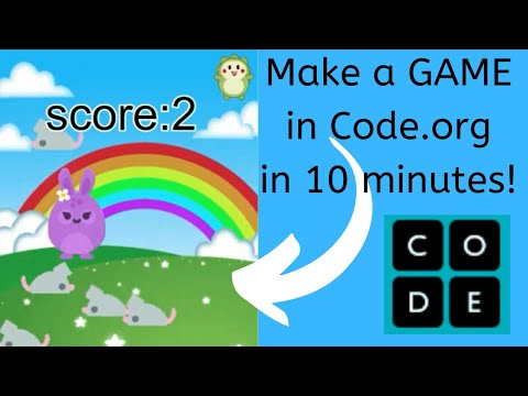 How to Create a GAME Using Sprite Lab on CODE.ORG