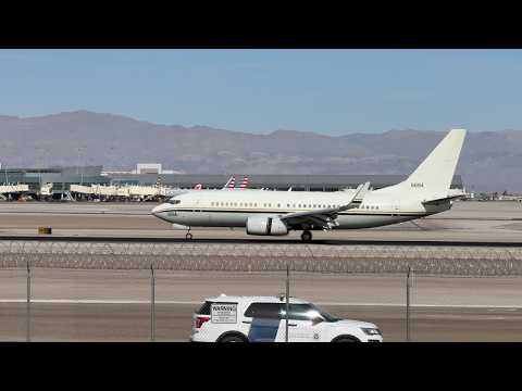 Special Request: U.S. Navy Boeing C-40A Clipper lands at Las Vegas | 166694