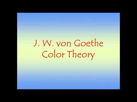 Johann Wolfgang von Goethe – Colour Theory By Rudolf Steiner – Becoming ...