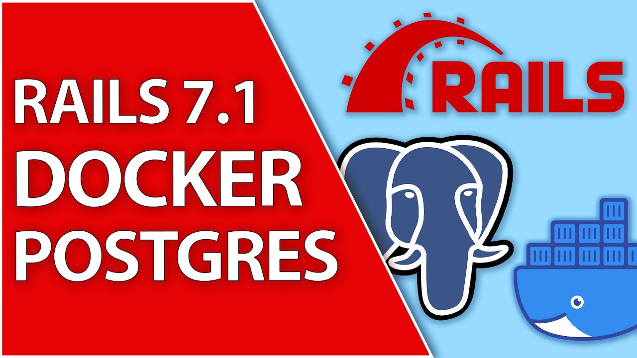 Deploy Rails 7.1 With Postgres Using Docker Compose | Ruby On Rails 7.1 Tutorial
