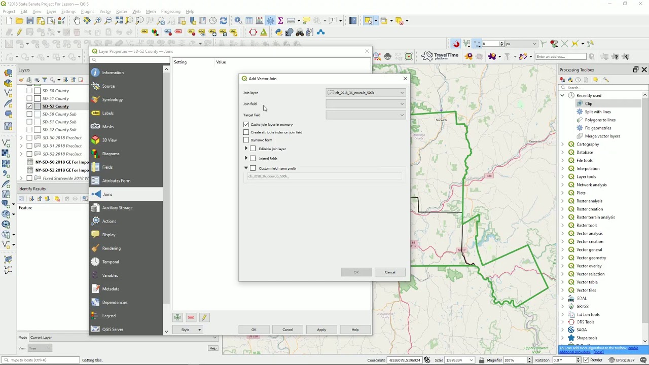 QGIS Tutorial Live Event: Mapping NY-SD-52 Using Open Elections Data