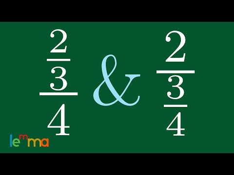 How to Simplify a Fraction over a Number and a Number over a Fraction