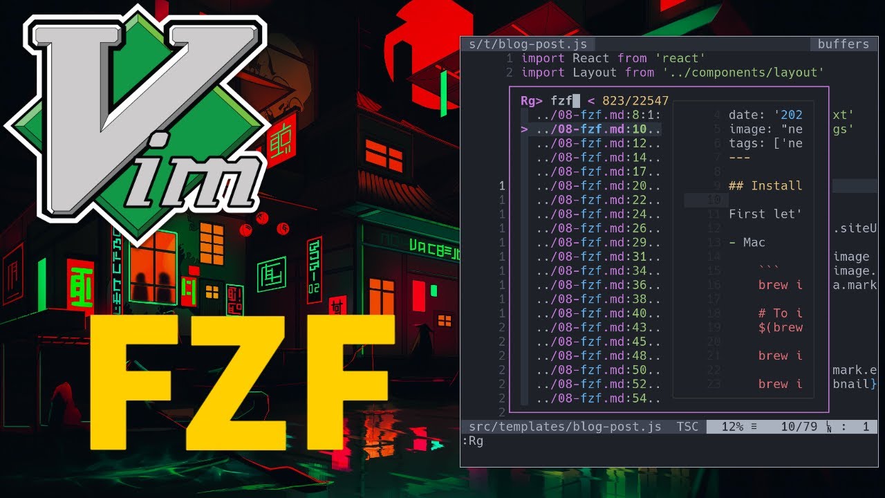 FZF will change your workflow completely