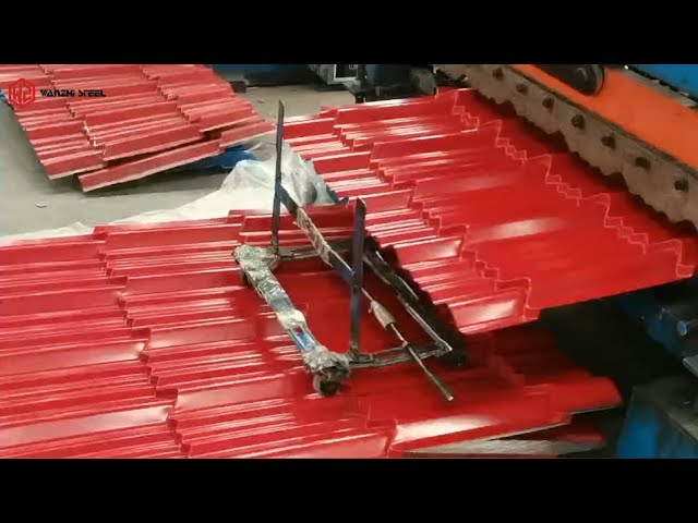 Tile Profile Roofing Sheet - GI Bamboo Tile Profile Roofing Sheet ...