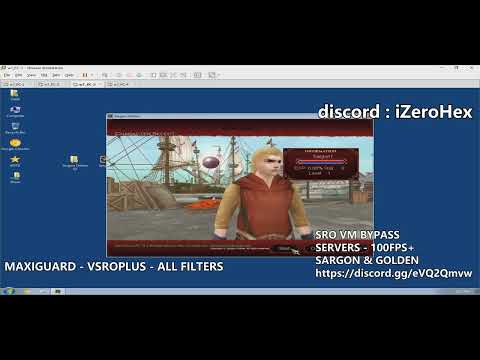 SRO VM BYPASS SARGON GOLDEN MAXIGUARD VSROPLUS NO LAG IP HWID NO LIMIT