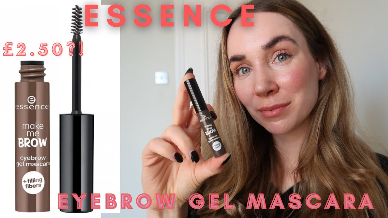 ESSENCE MAKE ME BROW EYEBROW GEL MASCARA - REVIEW & DEMO. £2.50?!??!