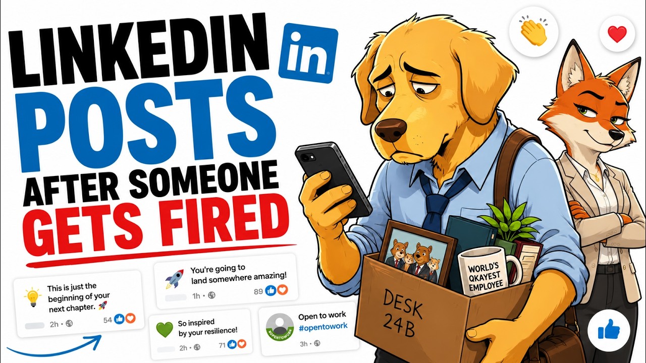 LinkedIn Posts After Someone Gets Fired