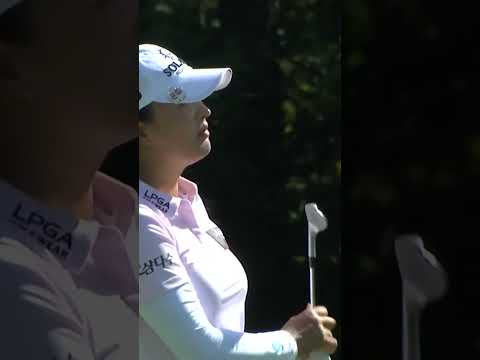 Jin Young Ko rising up the leaderboard with this incoming birdie 🐥🐥
